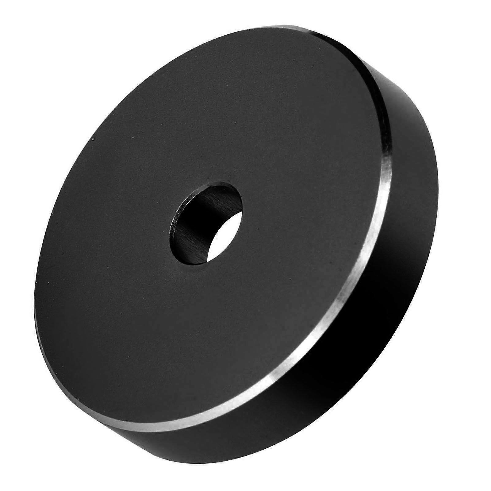 45 RPM Record Turntable Adapter Large Hole Conversion Sheet Vinyl Black ...