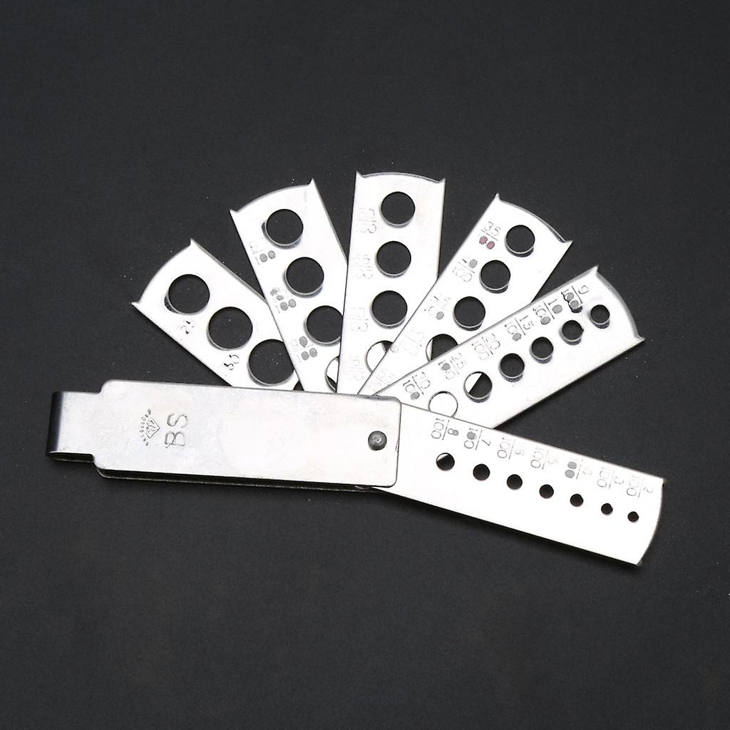 Fan Gemstone Gauge Diamond Measuring Carat Millimeters Gemologist Bead ...