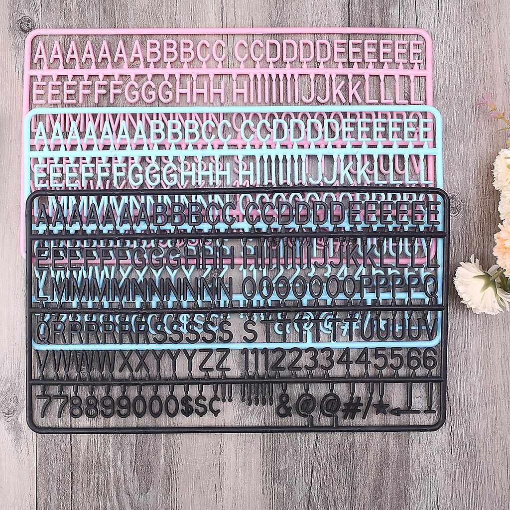 Letras precortadas Números y símbolos Letras y números de 3/4 de ...