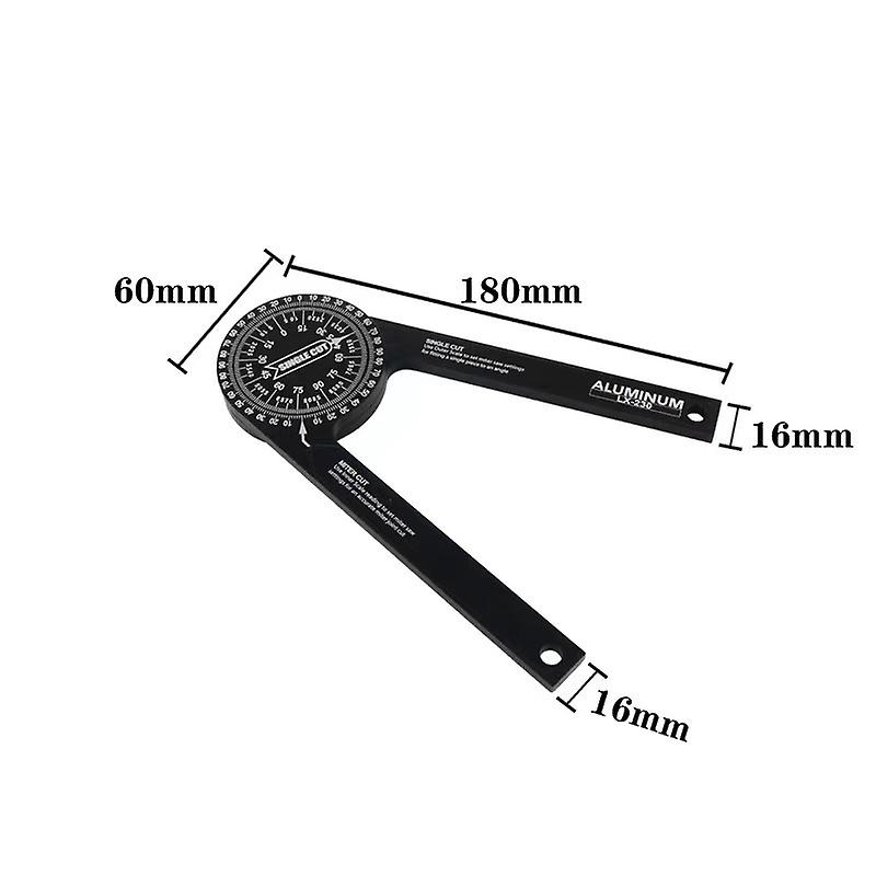 Angle Protractor Protractor for Miter Saw High Precision Plastic ...