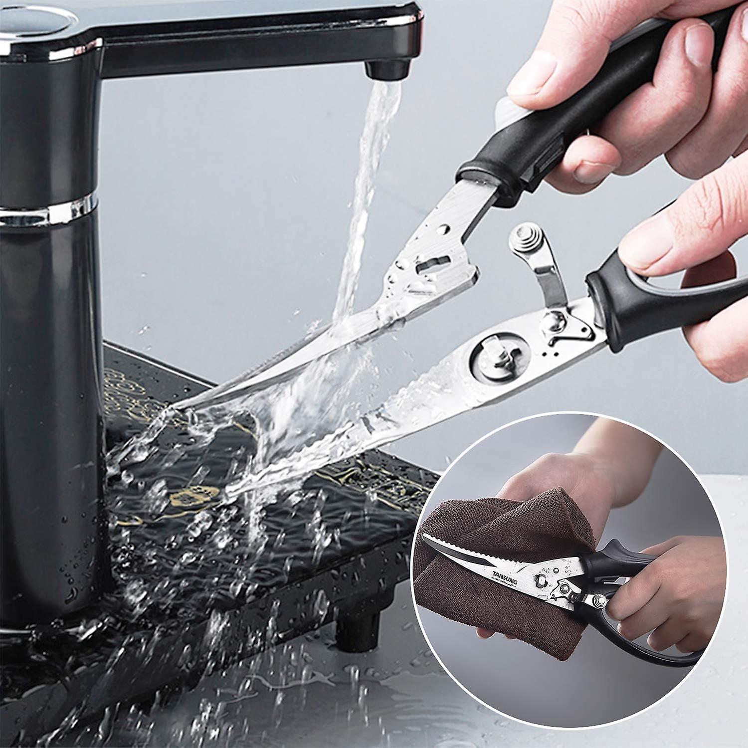 Poultry Shears Heavy Duty Professional Ultra Sharp Poultry Scissors ...