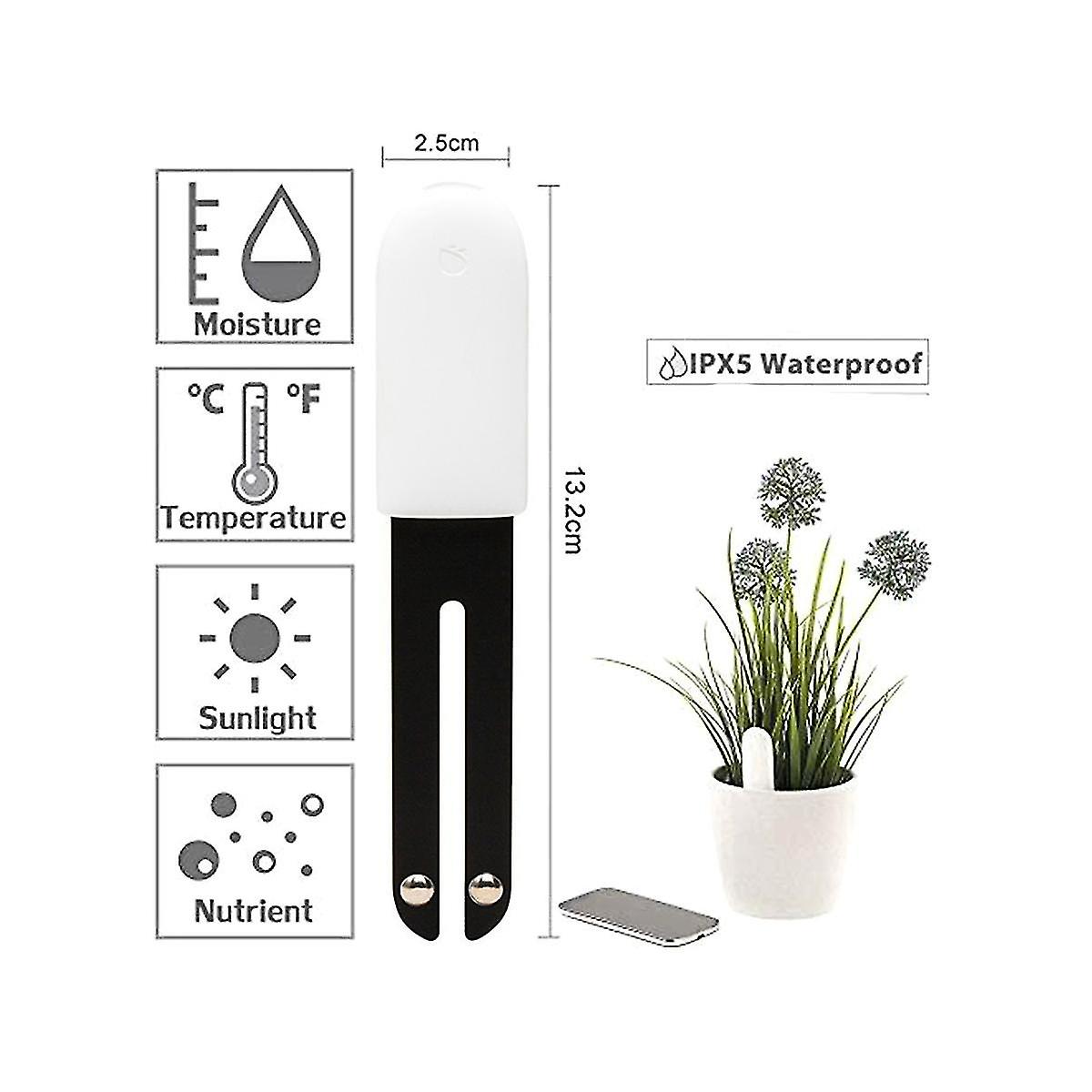 Flower Plant Monitor Soil Test Tracker Intelligent Bluetooth Monitor ...