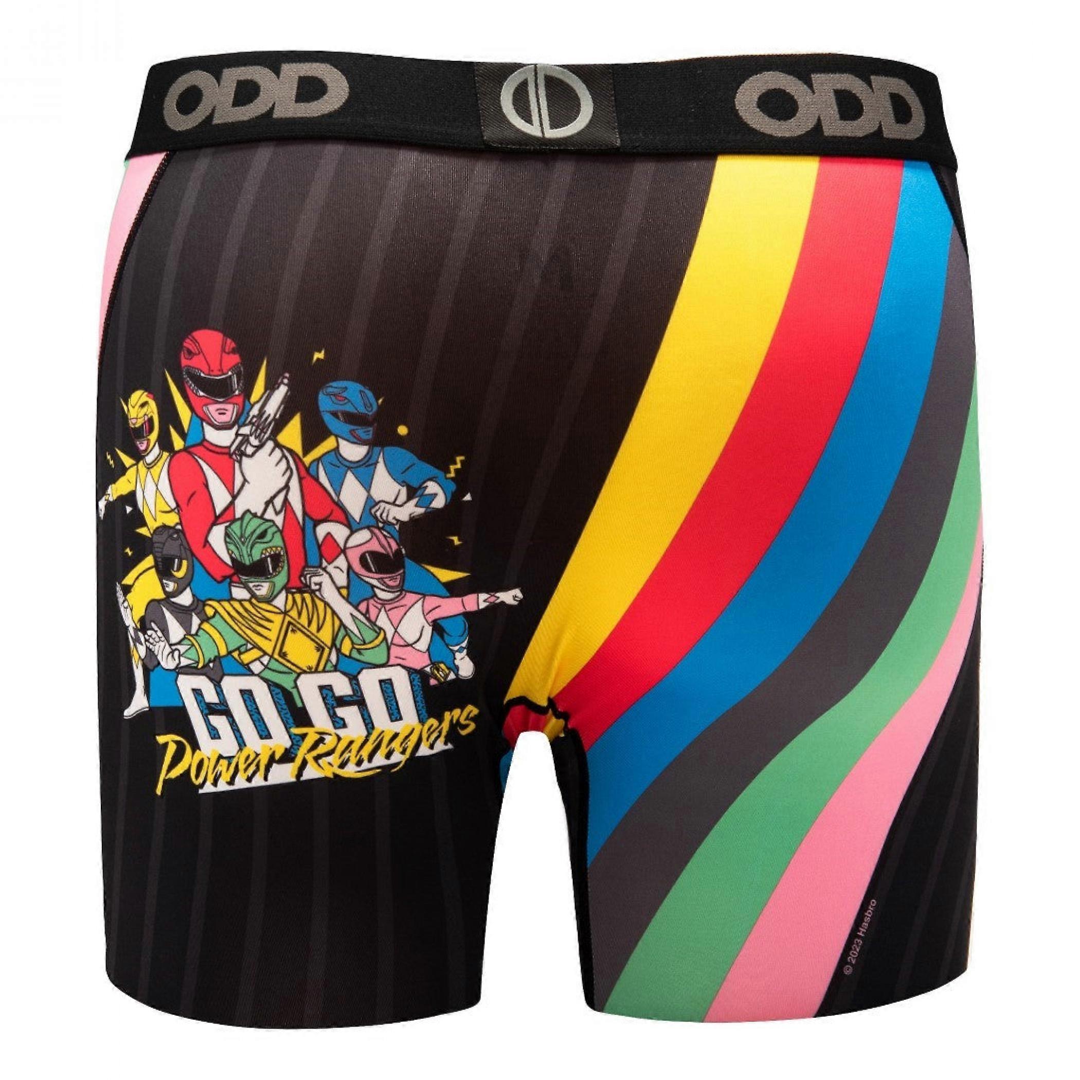 Go Go Power Rangers Rainbow Men's Boxer Briefs | Fruugo UK