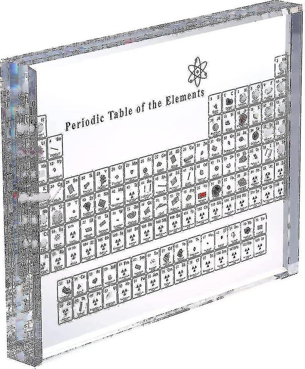 (discounted) Acrylic Periodic Table With Real Elements, Chemical ...