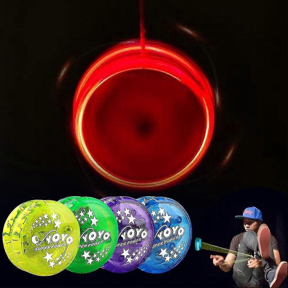 Luminous Yoyo Ball With Led Light Colorful Roundabout Yo-Yo Kids ...