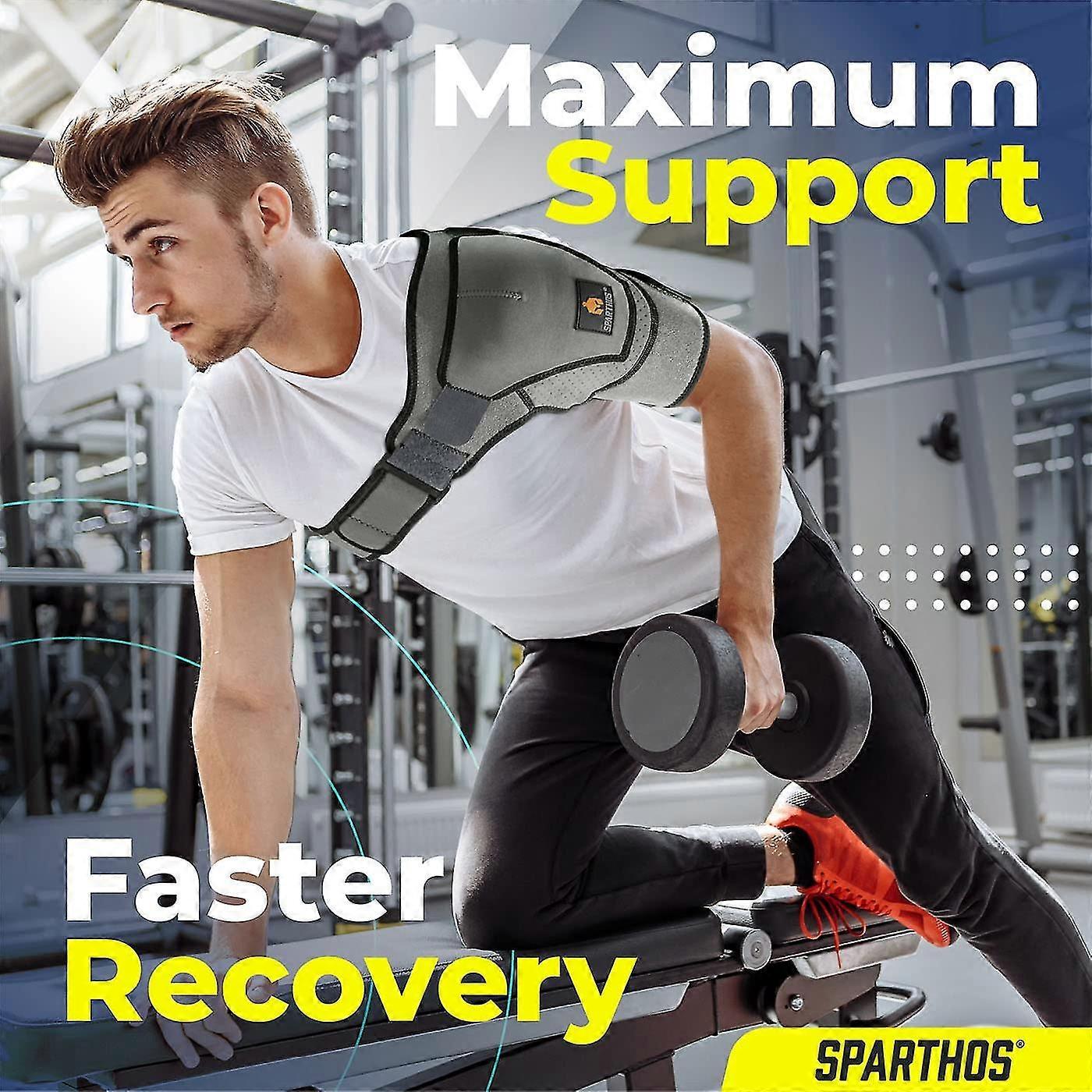 Shoulder Brace - Support And Compression Sleeve For Torn Rotator Cuff ...