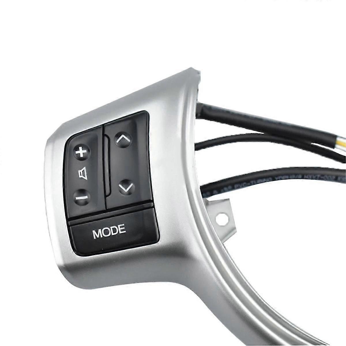 Silver Steering Wheel Switches Buttons Phone Volume Control Switch ...