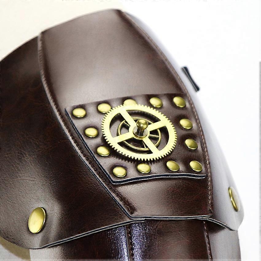 Steampunk Arm Guard Retro Gear Mechanical Medieval Cyberpunk Leather ...