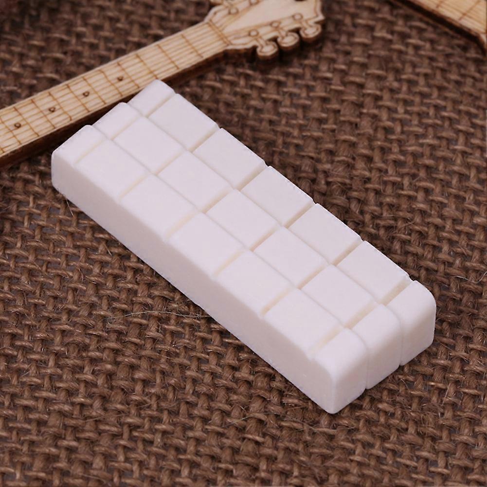 High Quality Guitar Nut Real Bone 52mm 80mm Bone Bridge Classical Guitar Guitar Saddle Parts ...