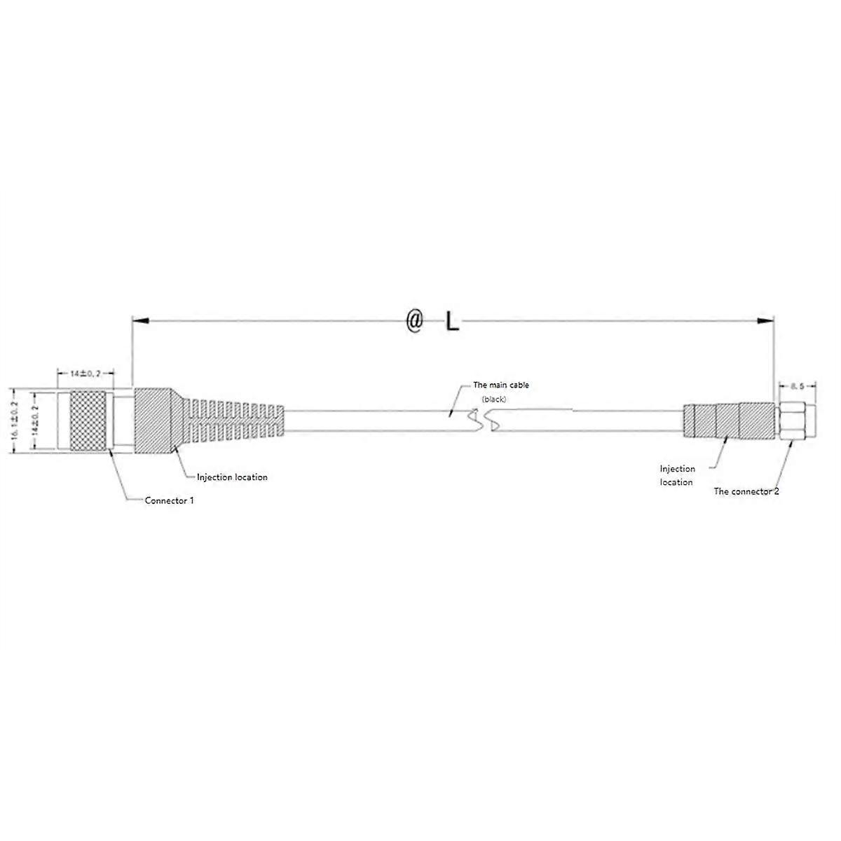 RTK GNSS Antenna Cable GPS Antenna Cable TNC Male to TNC Male or SMA Male Connector(A) | Fruugo UK