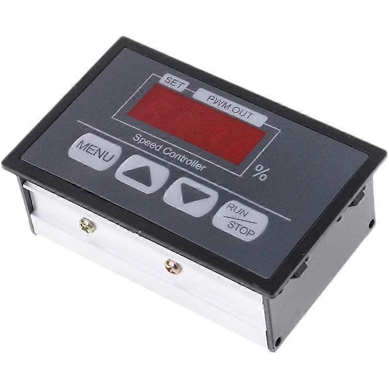 6-60V Pwm Dc Motor Speed Controller with Digital Display Panel Button Governor | Fruugo UK