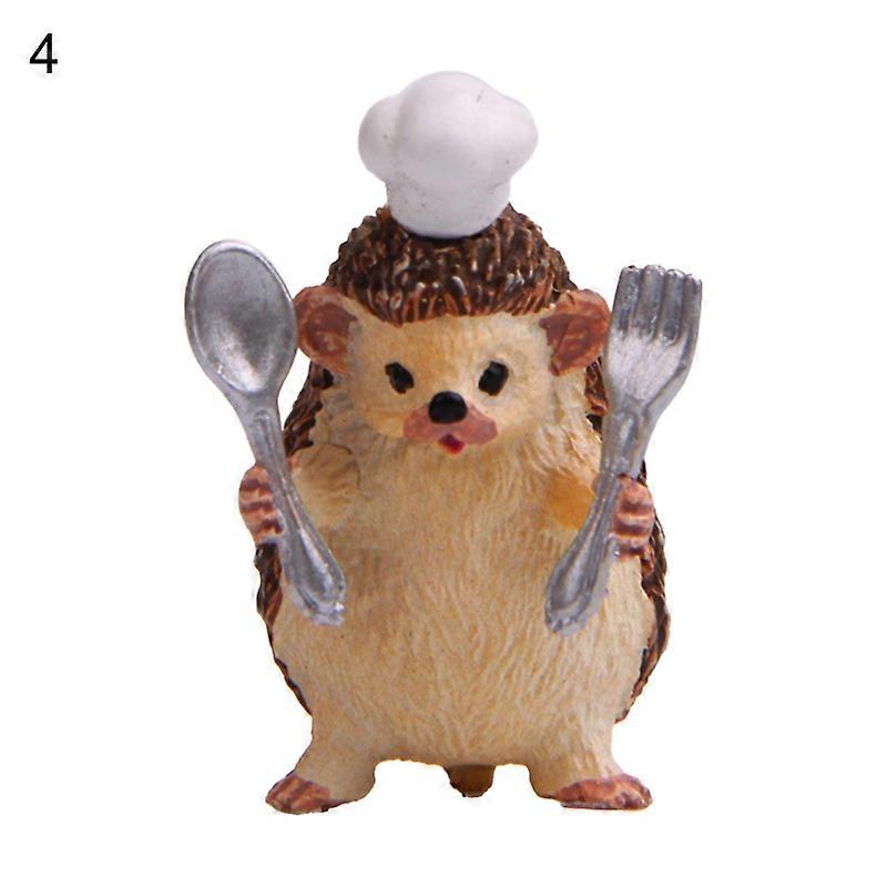 Realistic Hedgehog Figurine Anti-fade Resin Hand-crafted Hedgehog ...