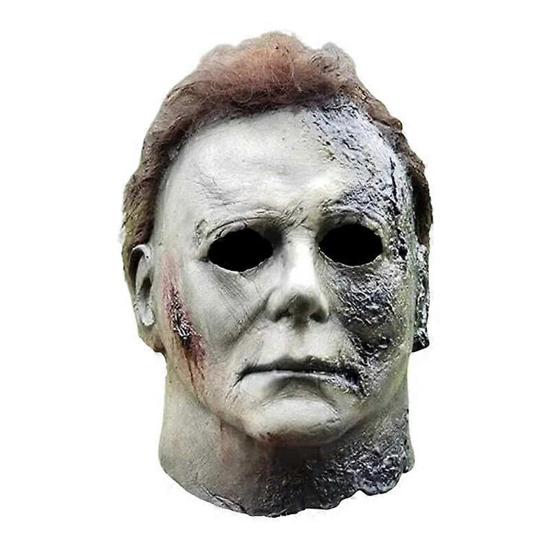 Michael Myers Costume Halloween Cosplay Horror Killer Silicone Full ...