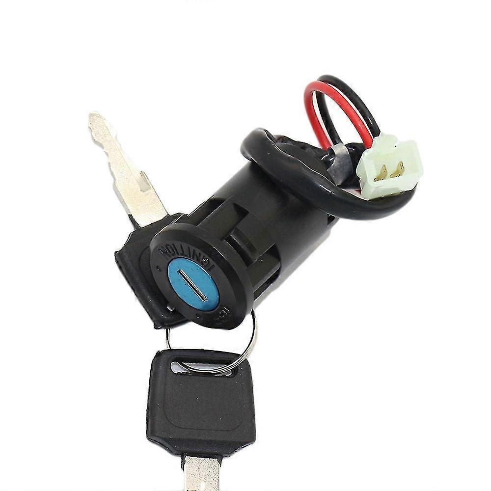 1 Set ATV Ignition Key Switch Universal 2 Wires Ignition Keys Start ...