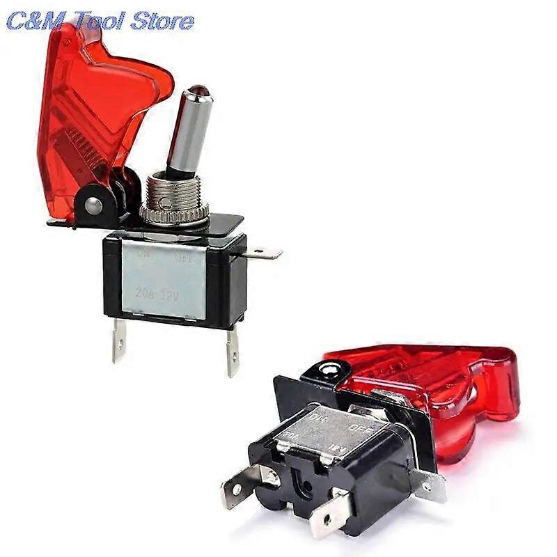 5 Color 12V 20A Racing Car Truck Moto Boat Cover LED Push Button Rocker ...