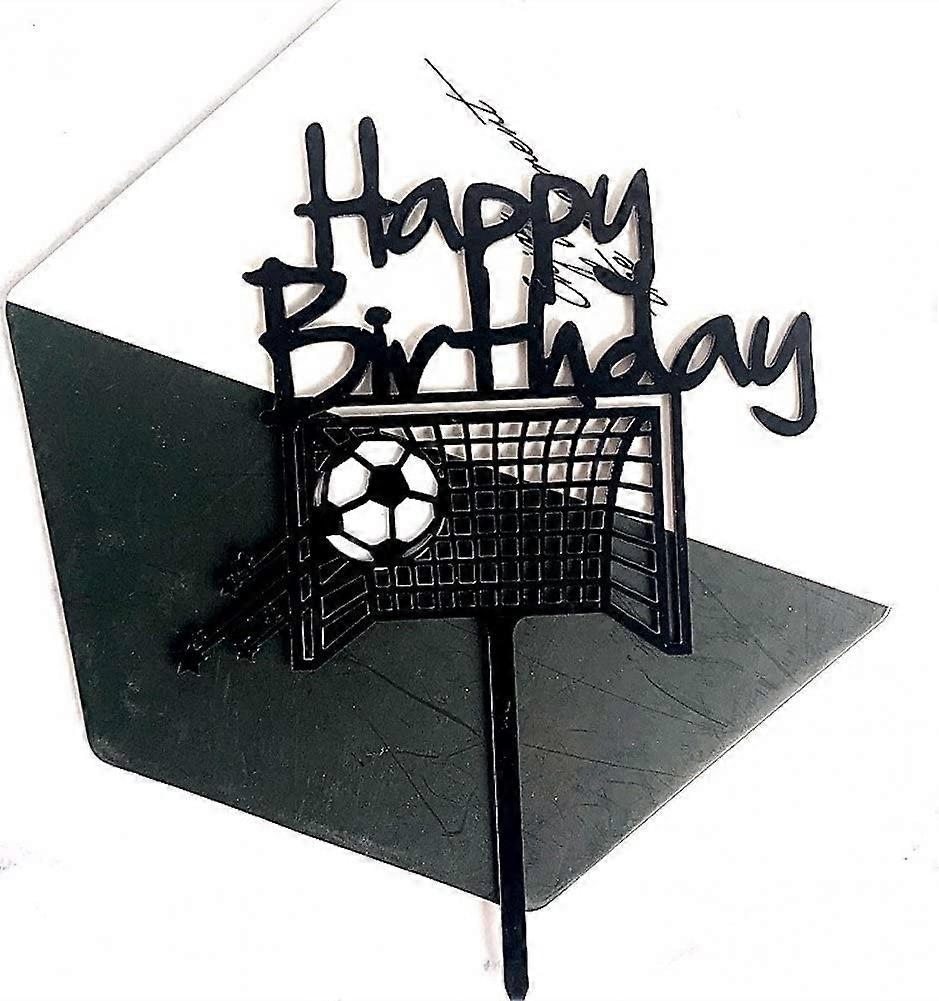 Acrylic Cake Decoration Football Figures Cake Topper Cake Topper Sports ...
