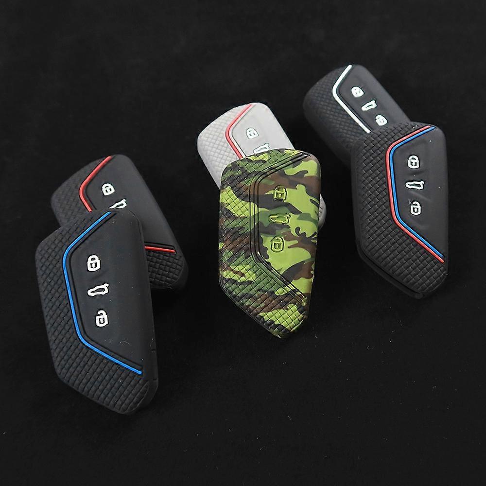 For Skoda Octavia a8 2020 2021 Car Rear Remote Smart Key Case Key Fob ...