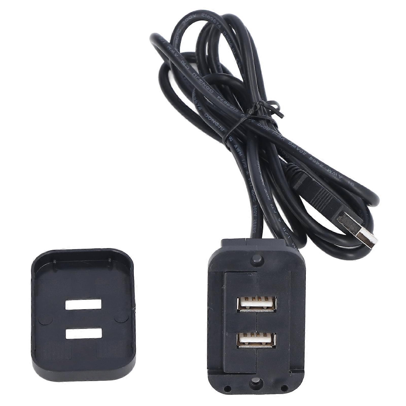 Double USB Charge Station 5V Sofa Recessed USB Power Hub Wiring Board ...