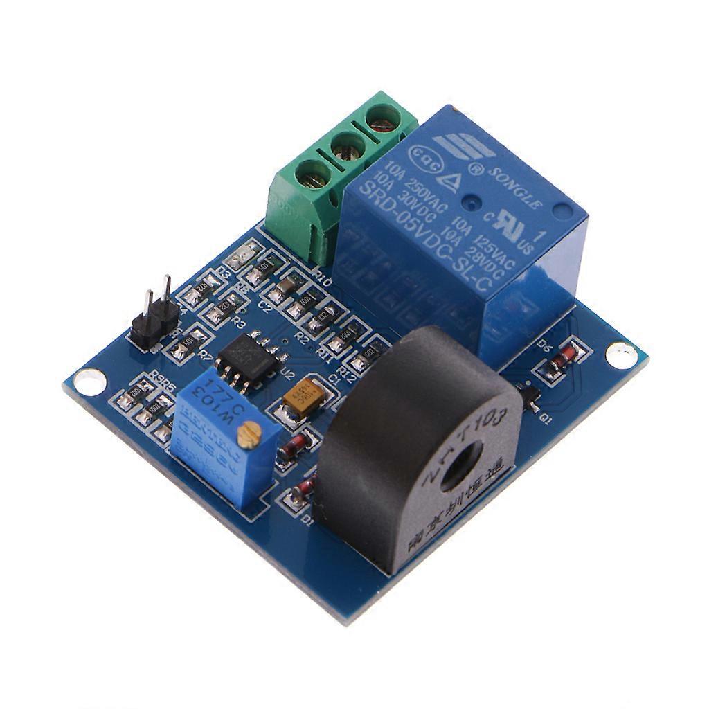 5A Overcurrent Protection Relay Module AC Current Detection Board 12V ...