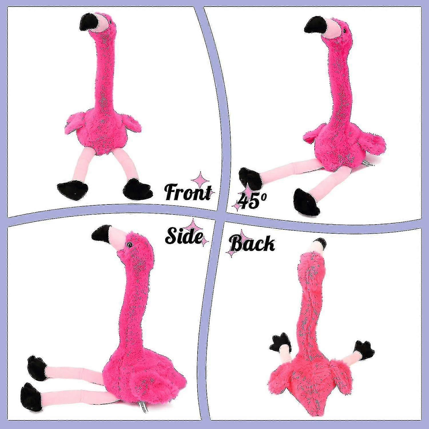 Talking Flamingo Repeats What You Say Twisting Electric Interactive ...