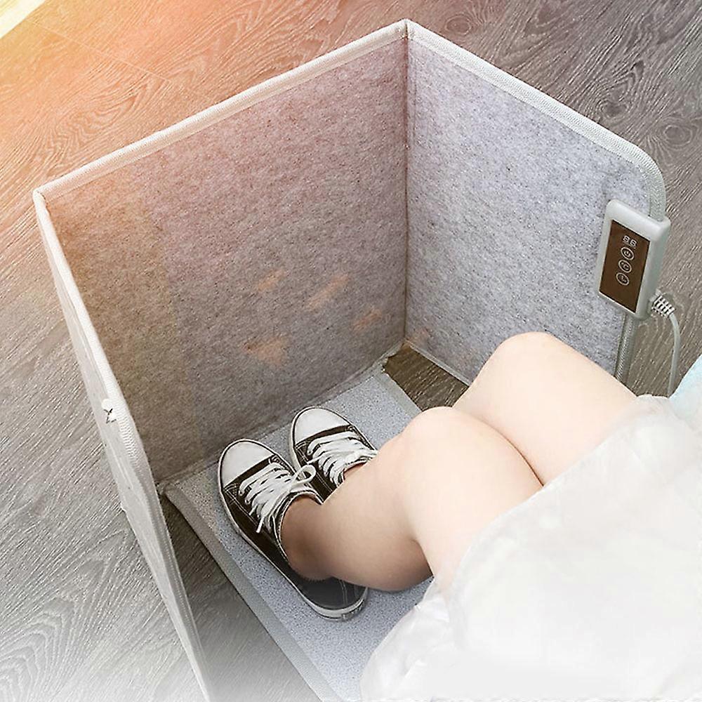 Electric Foot Warmer Folding Office Under Desk Heater Homehold Silence ...