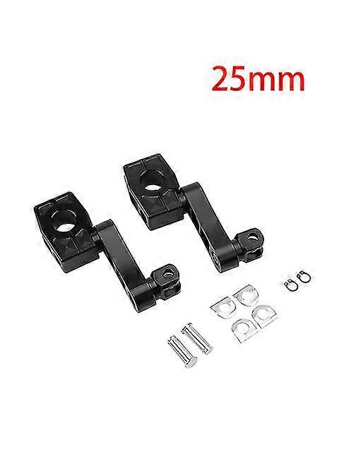 Universal Motorcycle Engine Guard Mount Driver Footpegs Clamp ...