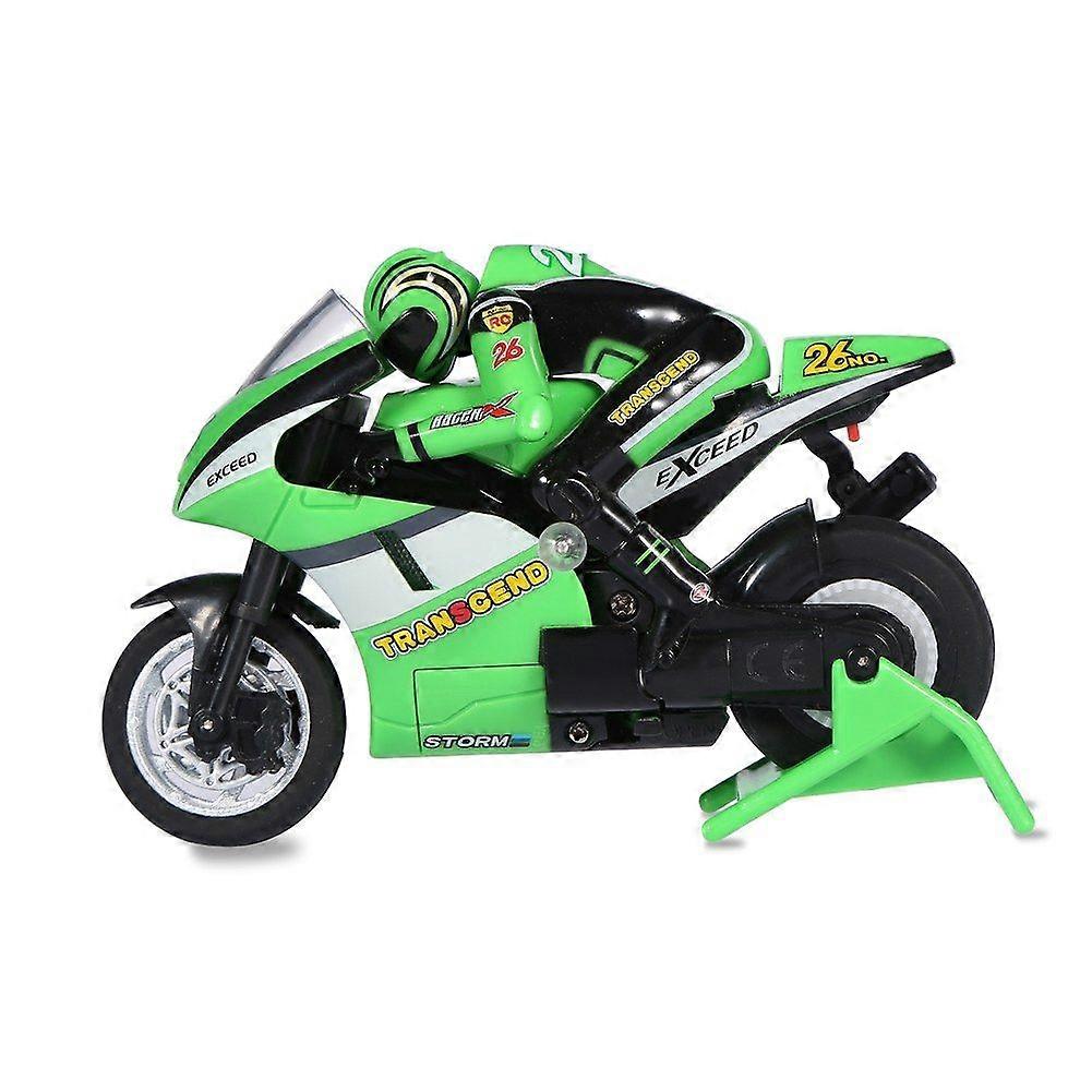2.4GHz Remote Control Motorcycle RC Motorbike Model Toy(Green) | Fruugo UK