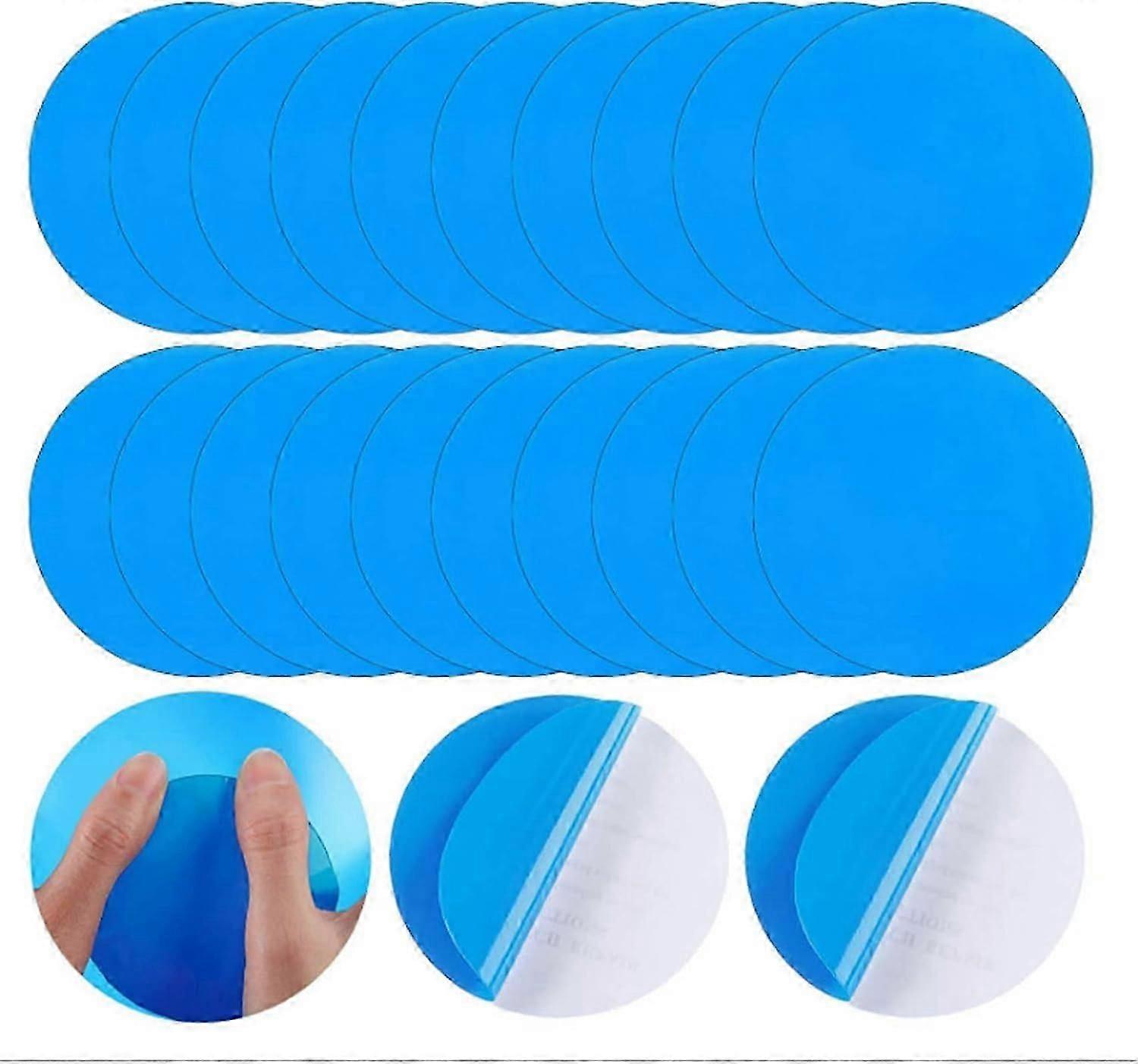 20 Pieces PVC Self-Adhesive Repair Patches, Swimming Pool Patch Repair ...