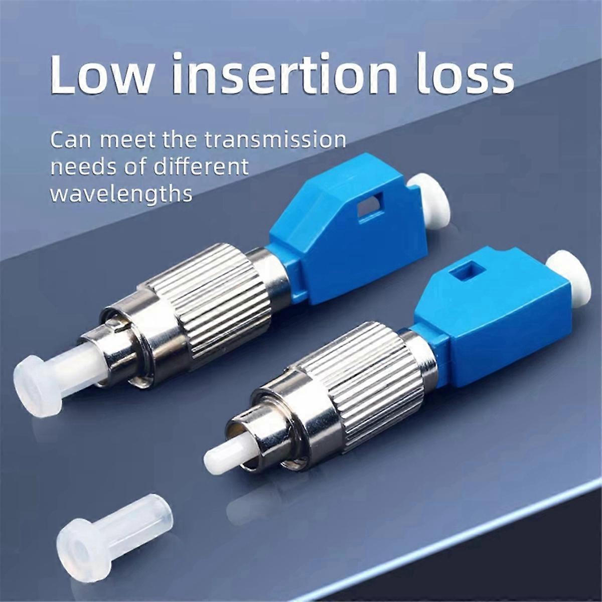 FC Male to LC Female Hybrid Converter Adapter Fiber Optical Power Meter Coupler Single Mode ...