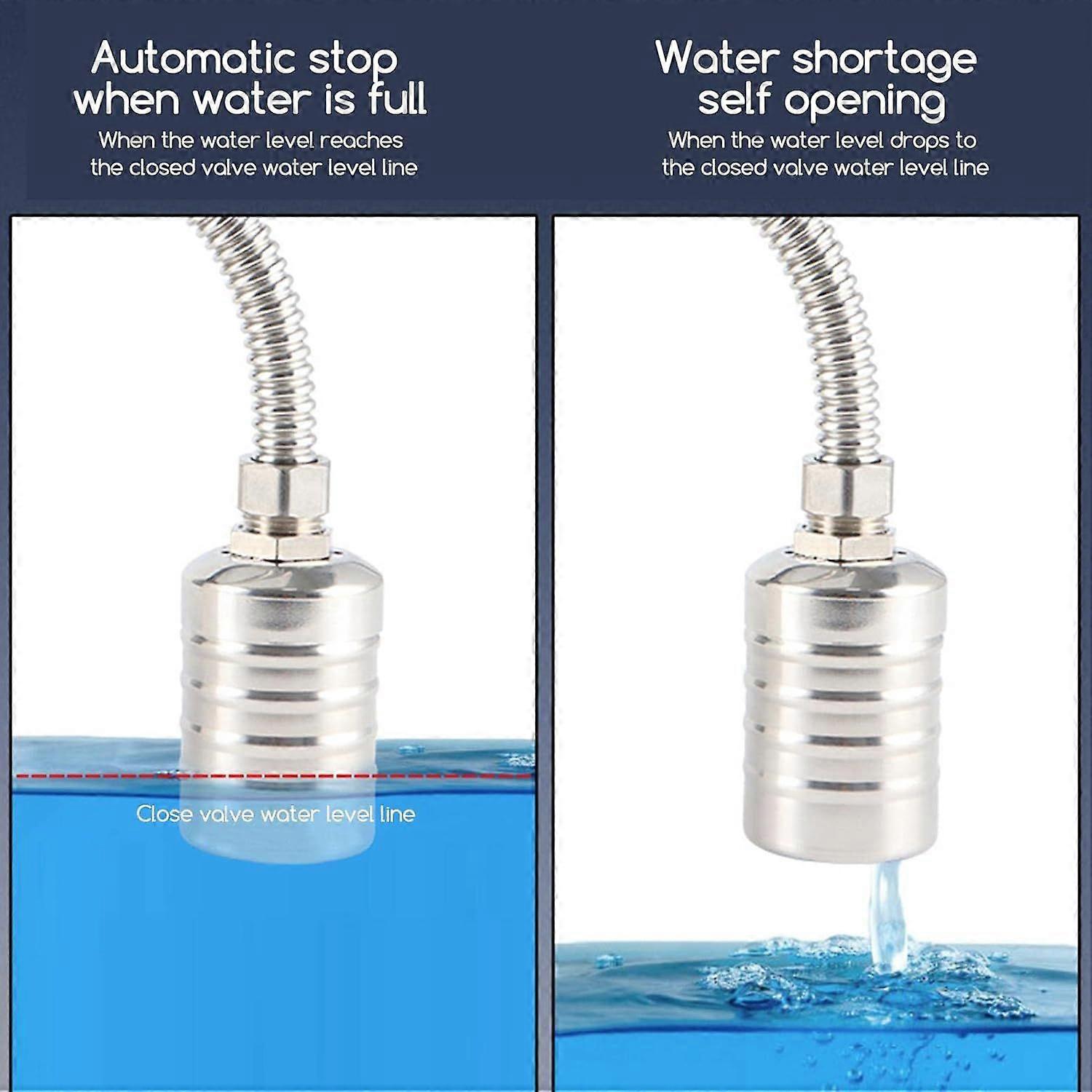 304 Stainless Steel Automatic Float Valve, Automatic Water Level ...
