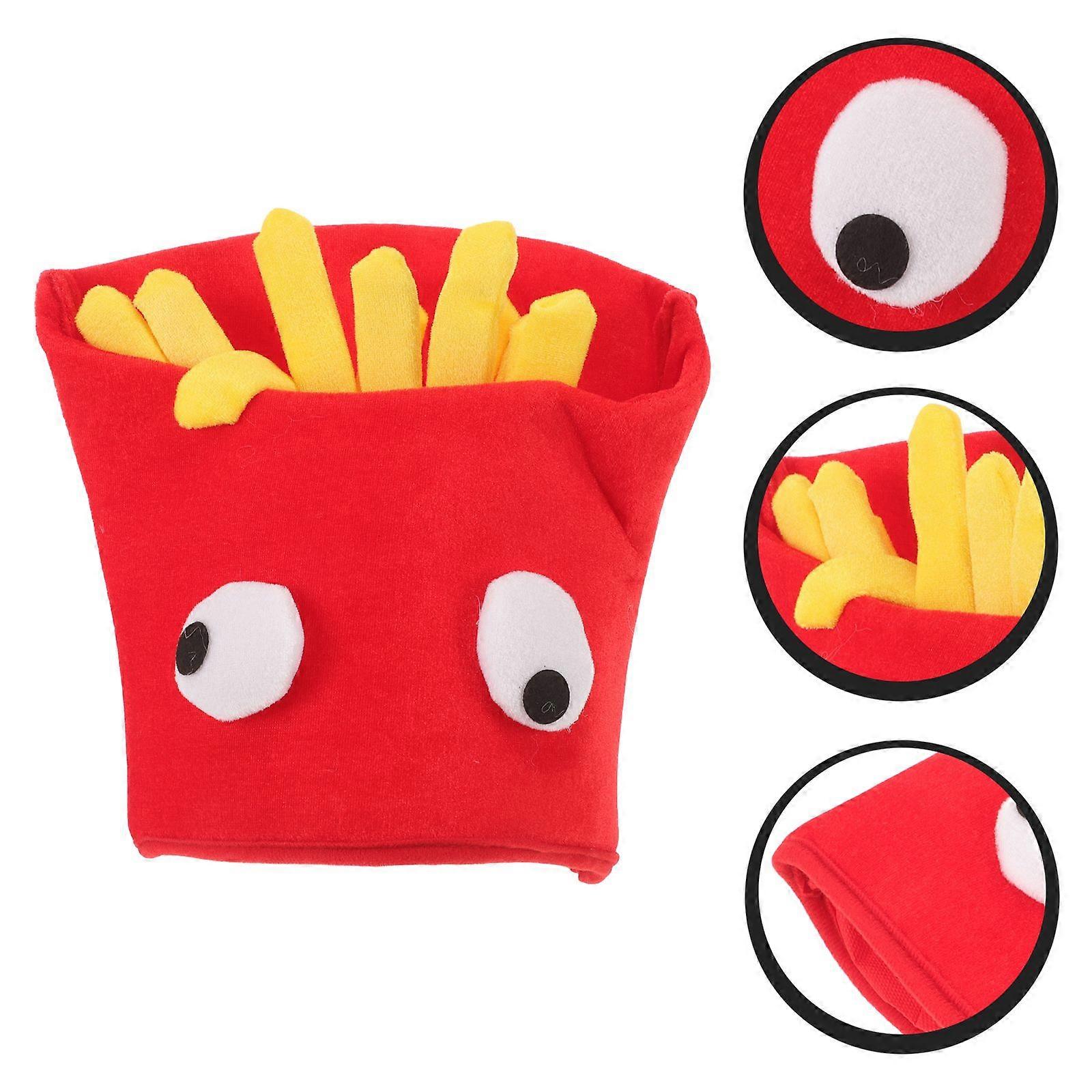 1pc Halloween Hat Headpiece Costume Party French Fries Shape Hat Photo ...