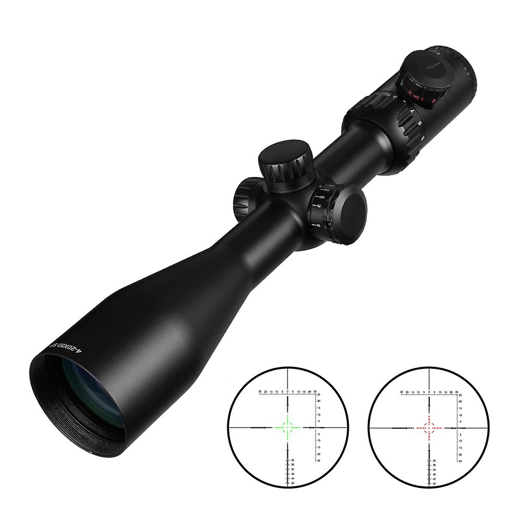 Fire Wolf 4-20x50 Sf Riflescope Hunting Optics Scopes Adjustable Red G ...