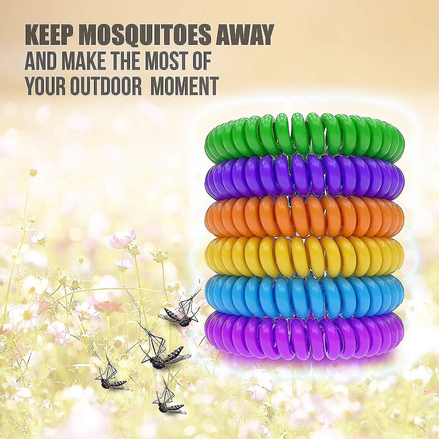 12 Pack Mosquito Repellent Bracelet Band [320hrs] Of Premium Pest ...