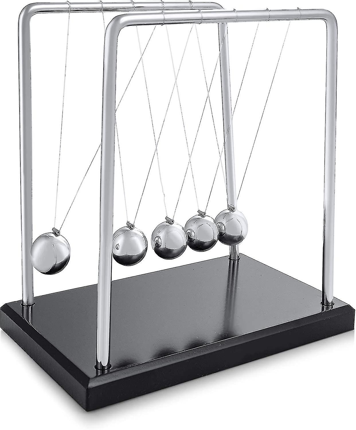 Newton Pendulum - Ball Game - 5 Balls Pendulum - Ball Pendulum For Desk ...