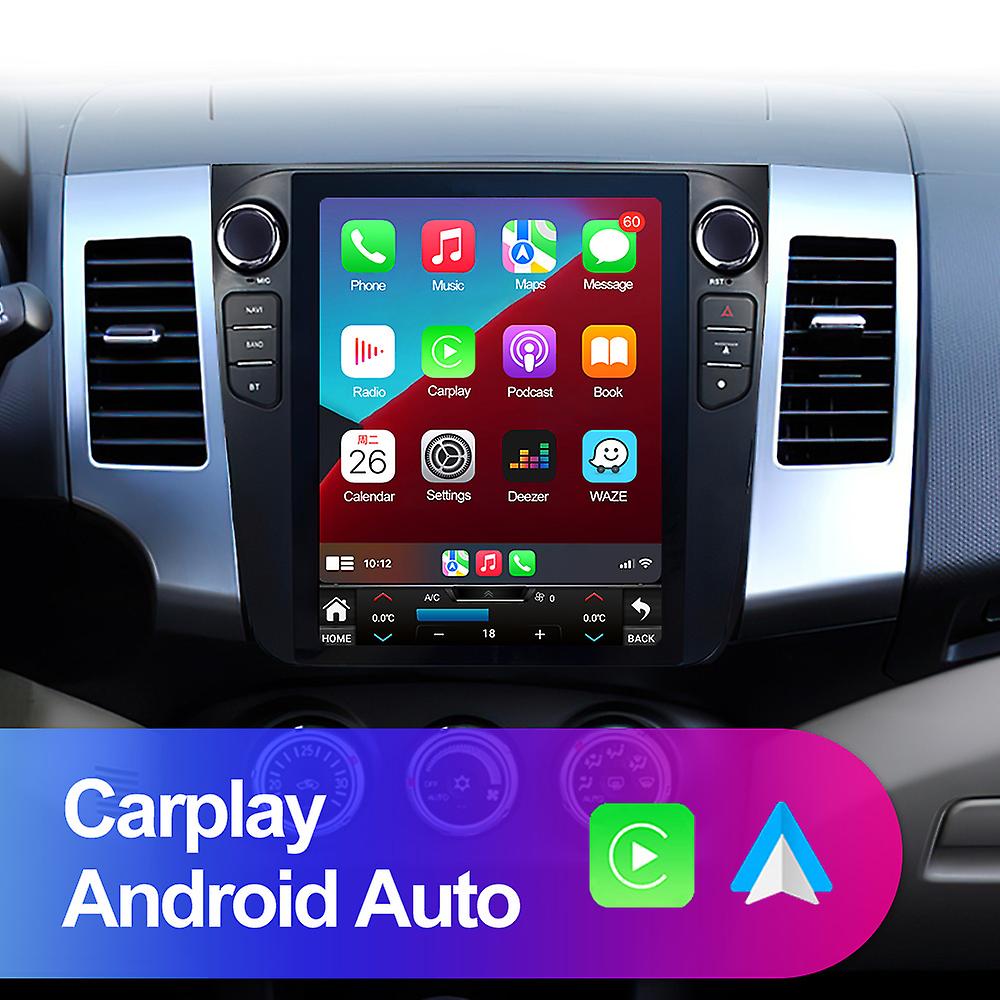 Gx9 2din Android 11 Autoradio Voor Mitsubishi Outlander Xl 2 2008-2011 Multimidia Carplay Stereo ...