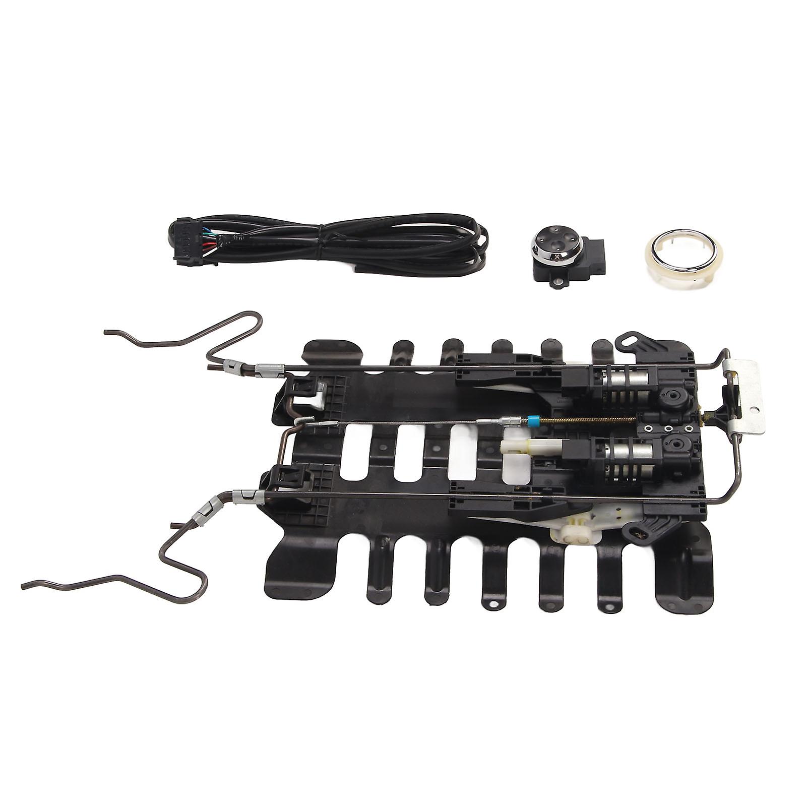 Car Seat Back Lumbar Support 4 Way Switch Build In Adjustable Electric ...