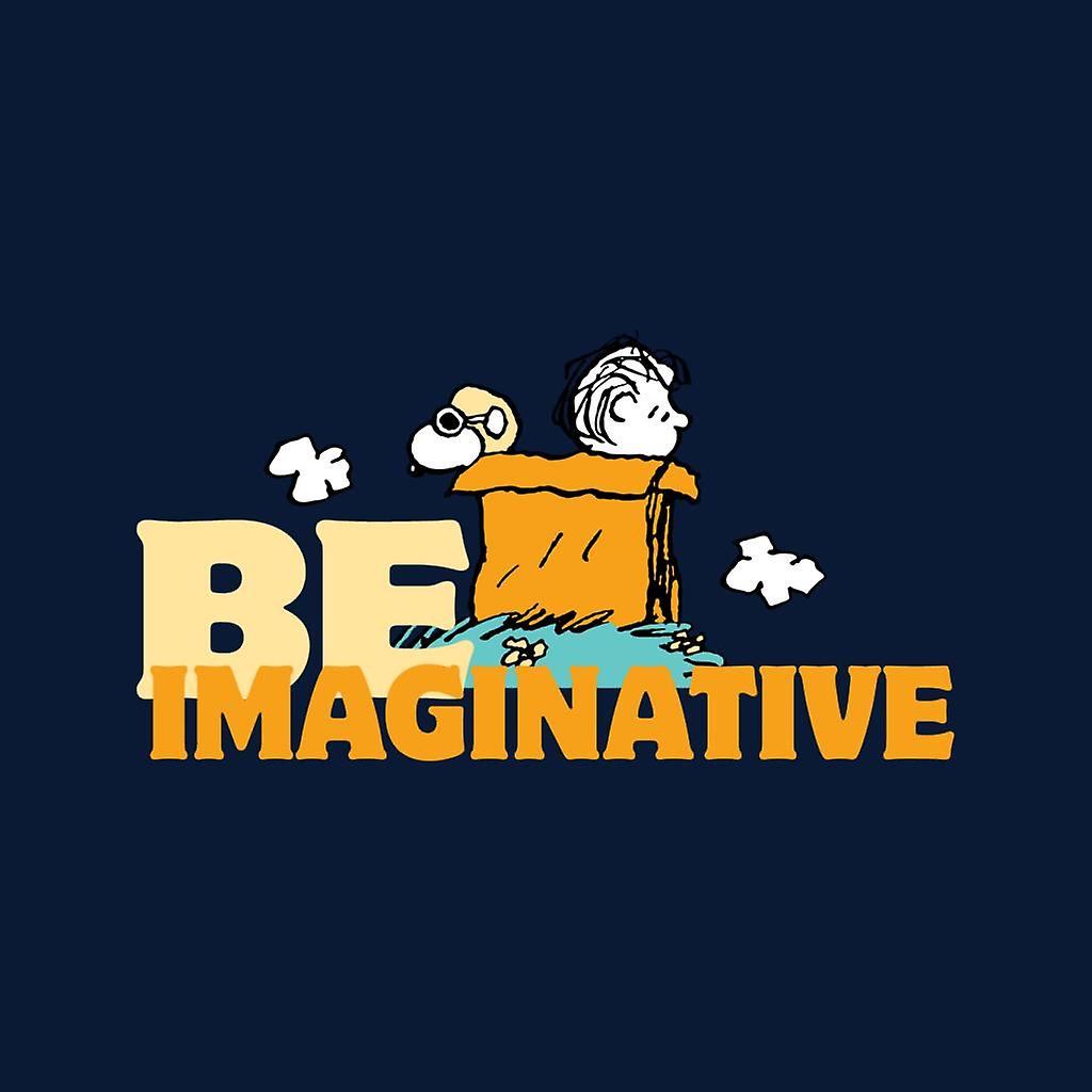 Peanuts Snoopy Charlie Brown Be Imaginative Men's T-Shirt | Fruugo US