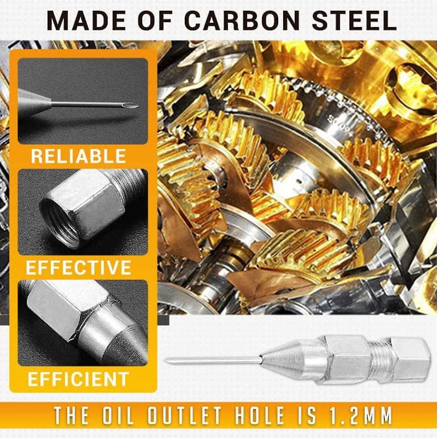 Grease Gun Needle Tip Of The Mouth,removable Needle Nose Head Nozzle ...