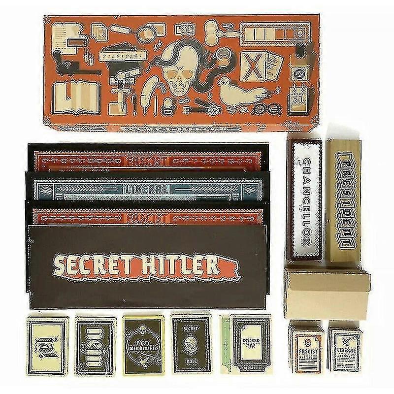 Secret Hitler All English Puzzle Game Card Adults Party Games 2-8 ...
