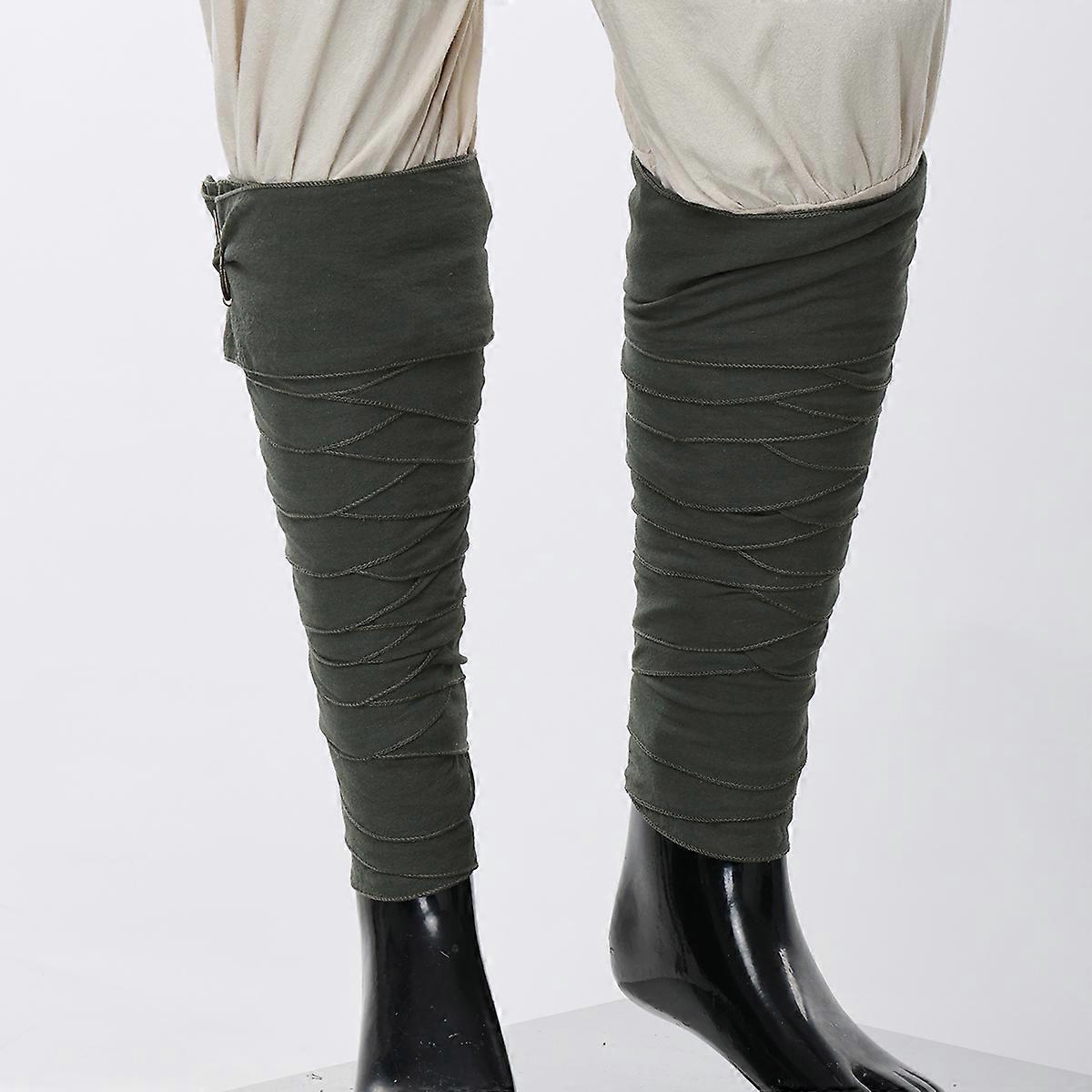 Medieval Larp Sca Viking Putties Leg Wraps With Clasps Vintage Mens ...