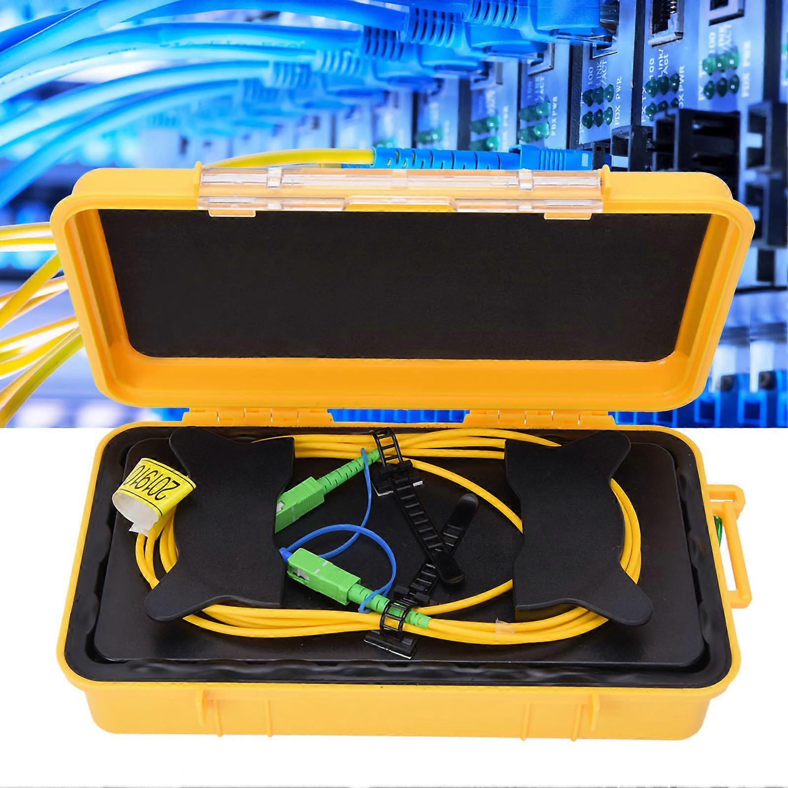 Fiber Optic OTDR Launch Cable Box Sc APC-Sc APC OTDR Fiber Ring Single ...