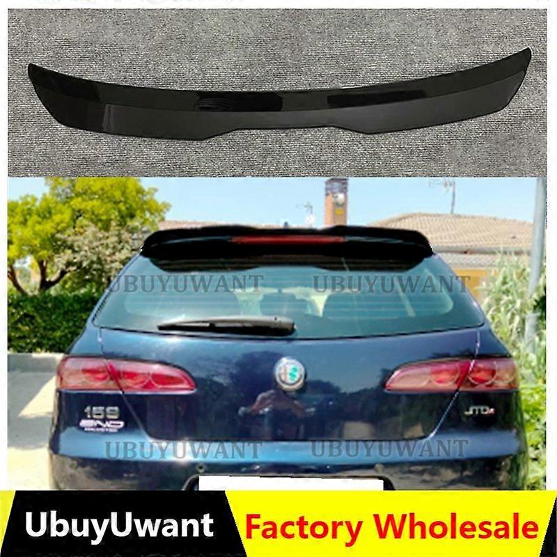Mini Spoiler For Alfa Romeo 159 Sportwagon 2005-2011 Glossy Black ...