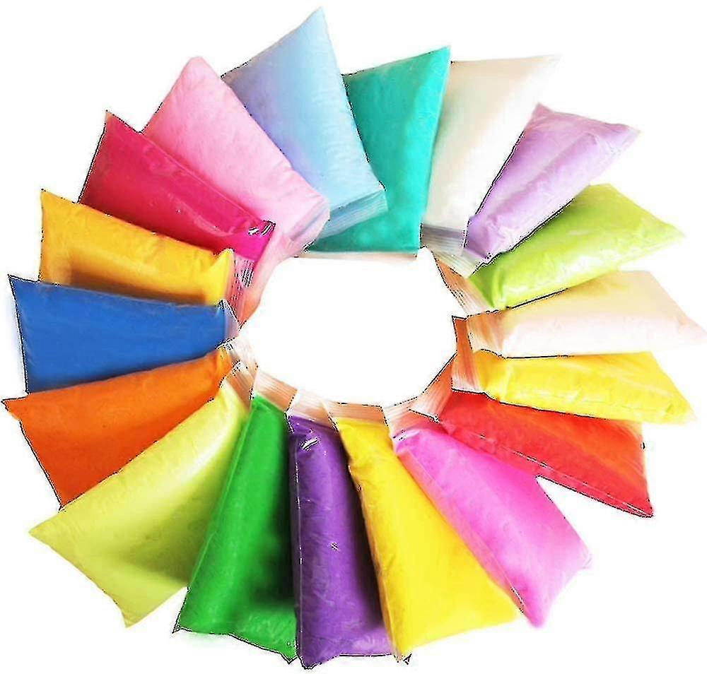 24 Colors Air Drying Clay Magic Kids Clay Safe Nontoxic Modeling Clay ...