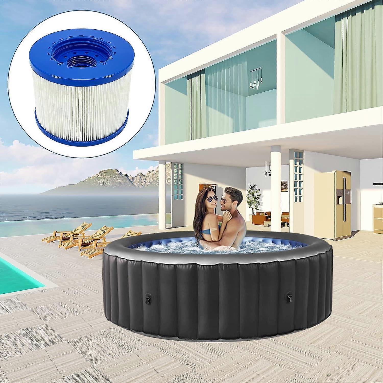 GDRHVFD |Filtre Spa a Visser, Cartouche Filtrante pour Spa Gonflable ...
