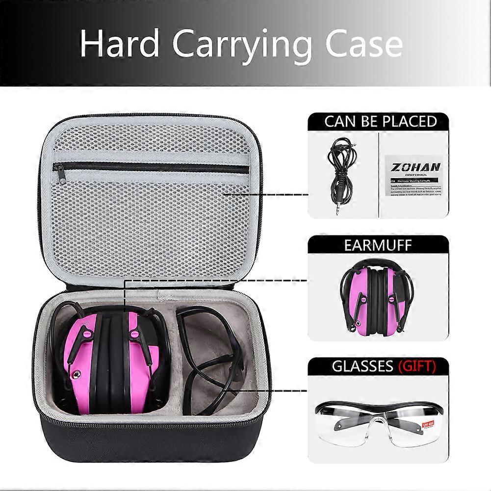 ZOHAN Shooting Headphones Soundproof Earmuffs Tactical Ear hearing ...