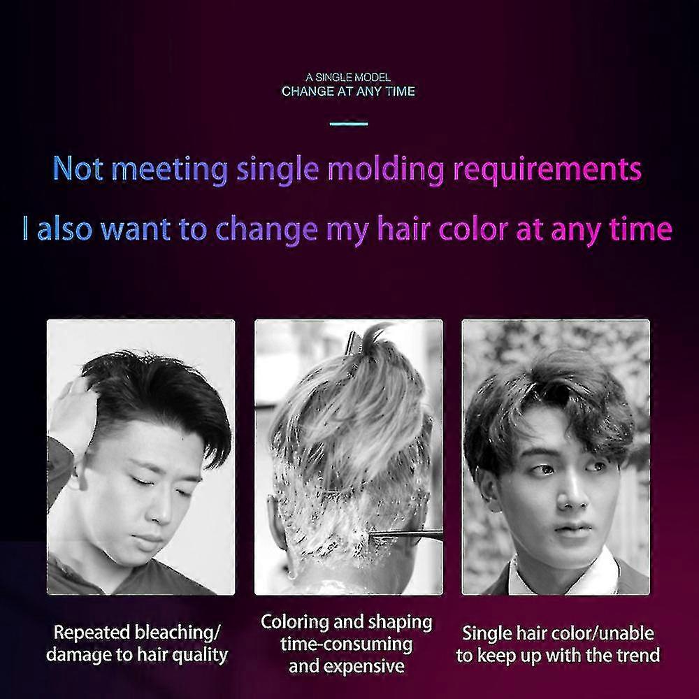 Mofajang 9 Colors Unisex Hair Color Wax Mud Dye Styling Cream Diy ...