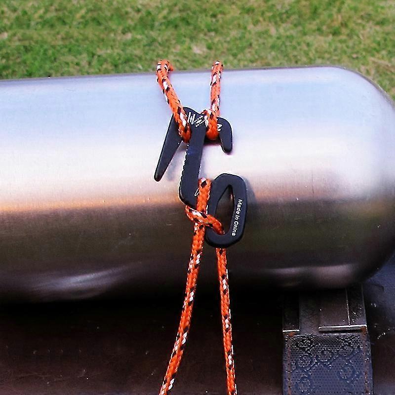 Small Aluminum Alloy Rope Tightening Mechanism Carabiner Clip Lock ...