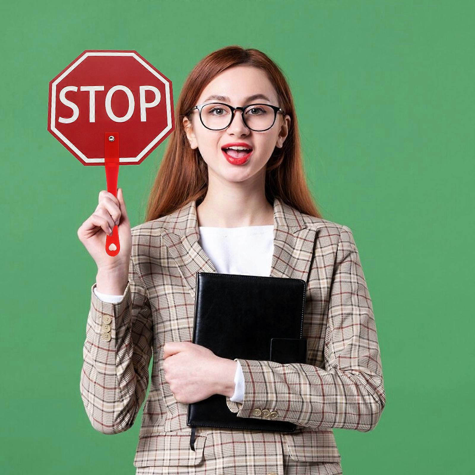 Handheld Stop Signs Enhance Classroom Interaction Paddles Signs For ...