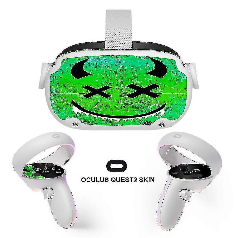 Vr Glasses Handle Controller Cartoon Skin Protect Stickers Decals For ...