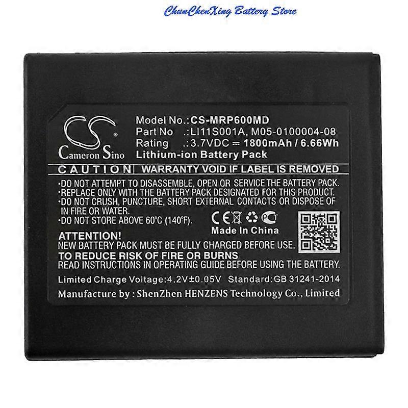 1800mAh Battery for Mindray DPM2, Oxymetre Pouls PM60, PM60, PM60 pulse ...